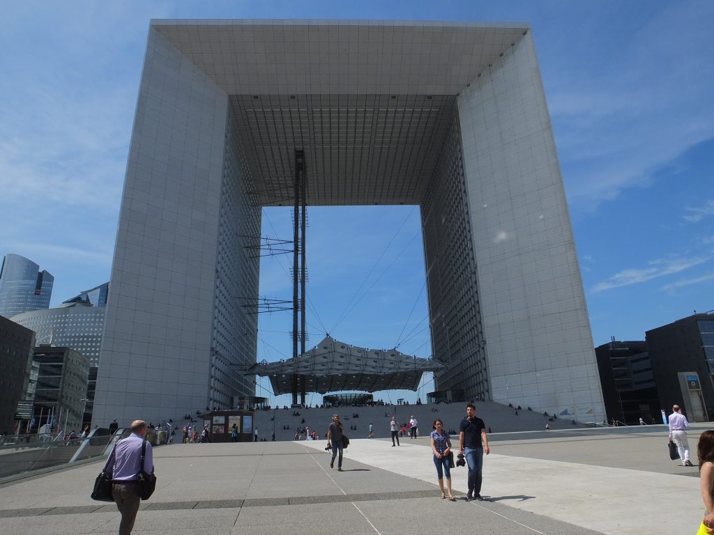 A Visit to the Top of La Grande Arch in Paris - Linda Spalla